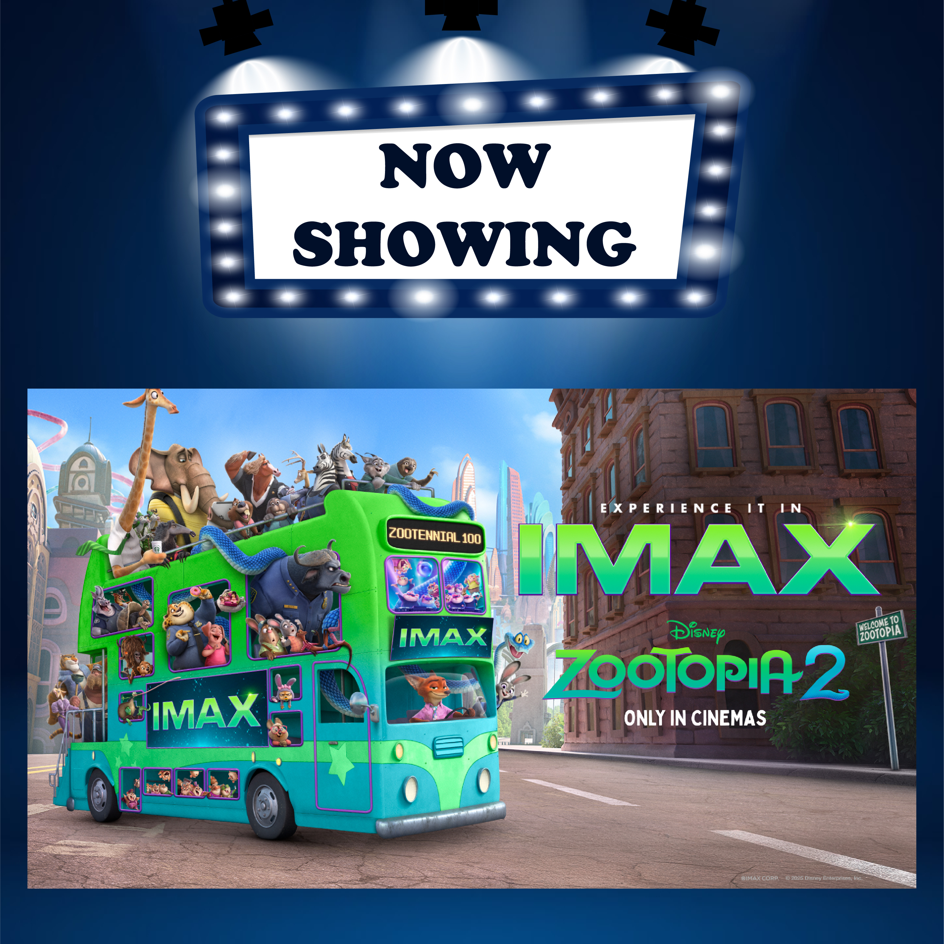 ZOOTOPIA 2《疯狂动物城2》IMAX (P12) (ENG 英语) (Animation 动画) | Resorts World ...