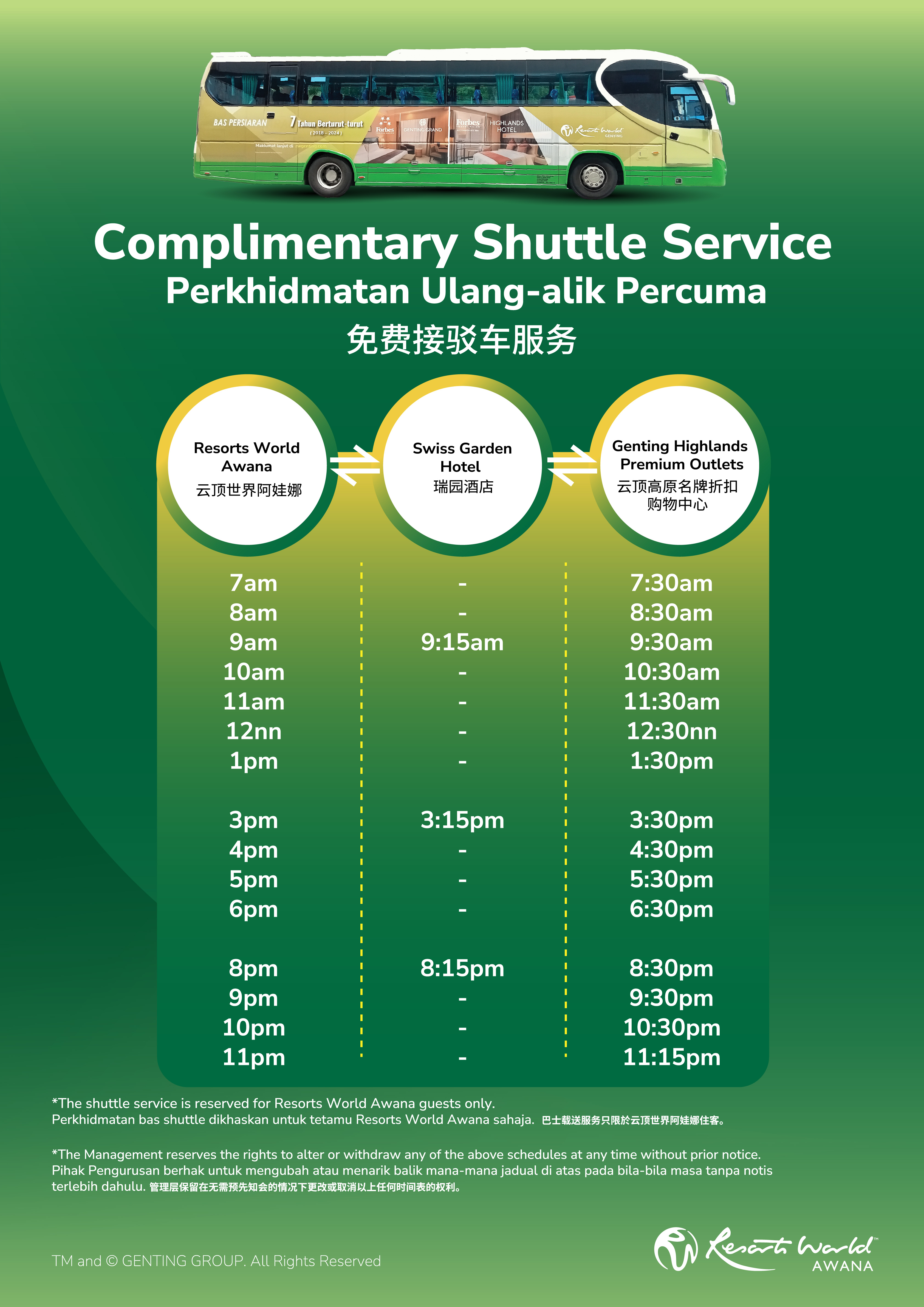 Getting Here | Resorts World Genting